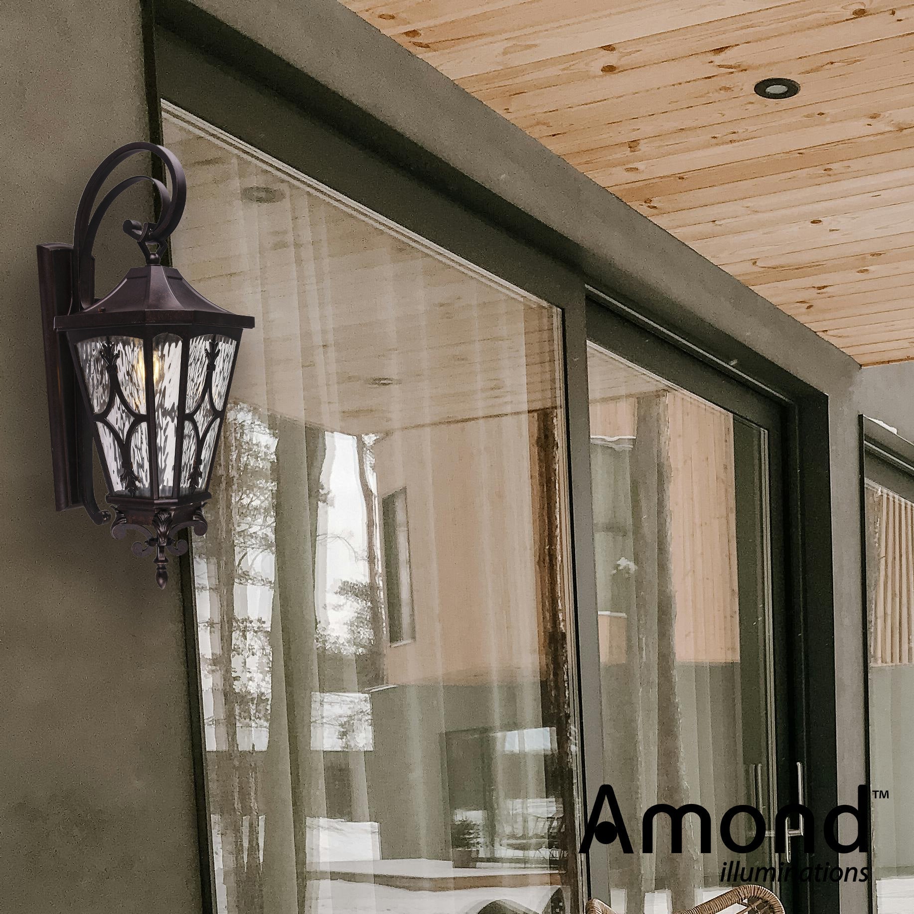 Enfield Medium Bronze Traditional Outdoor Coach Light – Amond illuminations